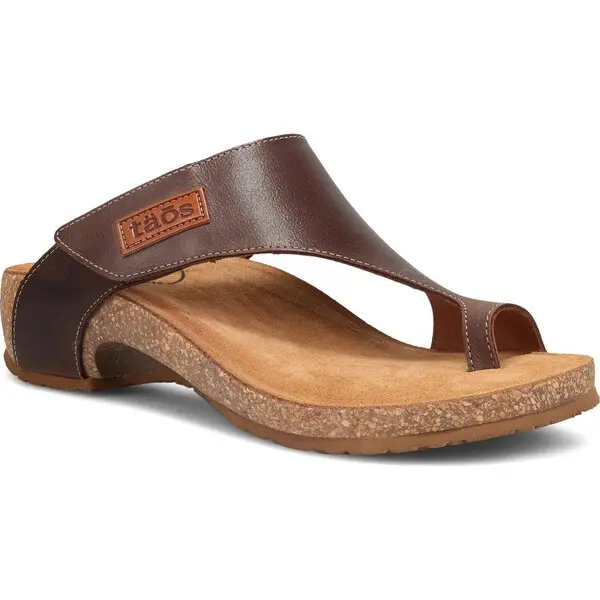 TAOS Loop Toe Loop Sandal - Mocha