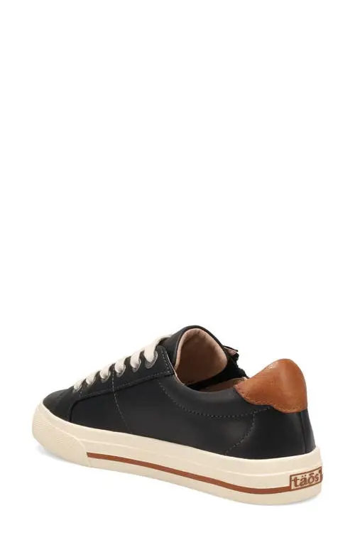 TAOS Z Soul Lux Leather Sneakers - Black/tan