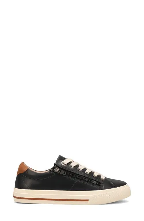 TAOS Z Soul Lux Leather Sneakers - Black/tan