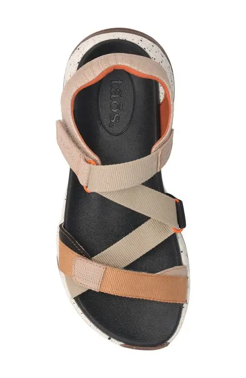 TAOS Super Z Sandal - Tan Multi