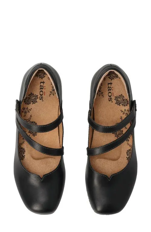 TAOS Banter Mary Jane Flat - Black