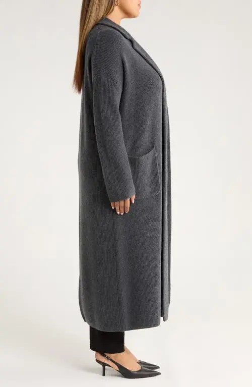 Nordstrom Wool And Cashmere Blend Sweater Coat