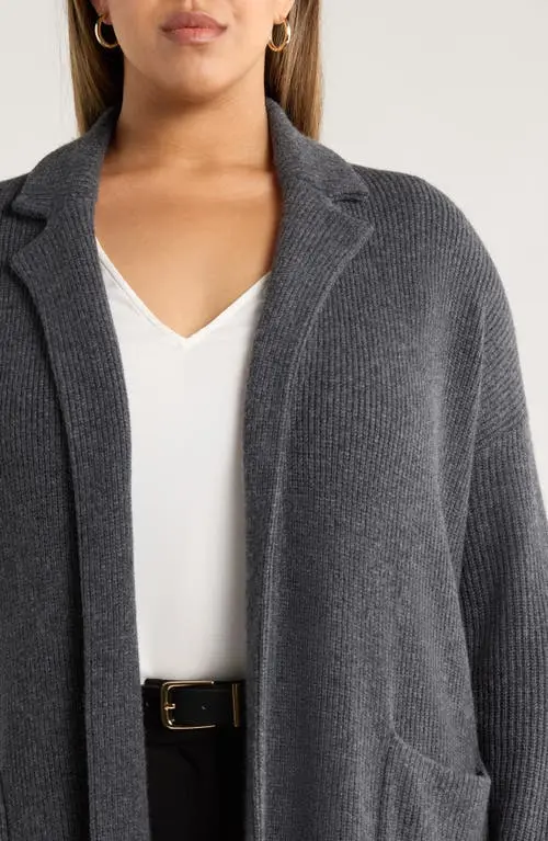 Nordstrom Wool And Cashmere Blend Sweater Coat