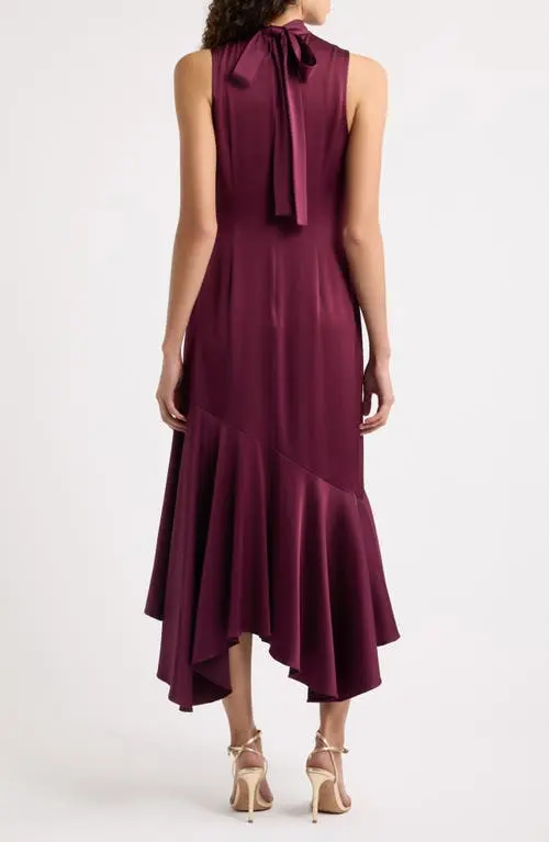 Kobi Halperin Jenkins Sleeveless Satin Maxi Dress