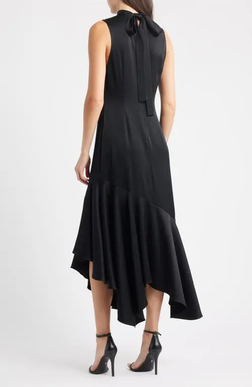 Kobi Halperin Jenkins Sleeveless Satin Maxi Dress