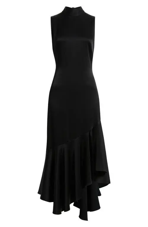 Kobi Halperin Jenkins Sleeveless Satin Maxi Dress