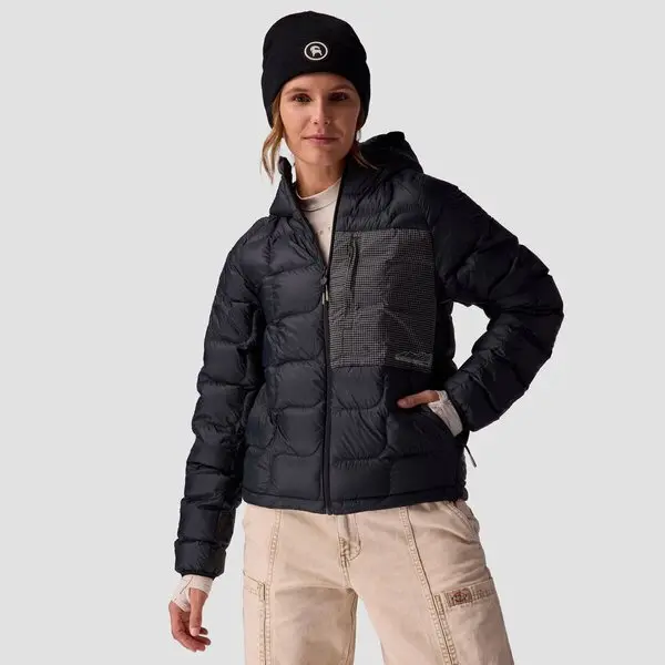 BACKCOUNTRY Allied Down Hooded Jacket - Black