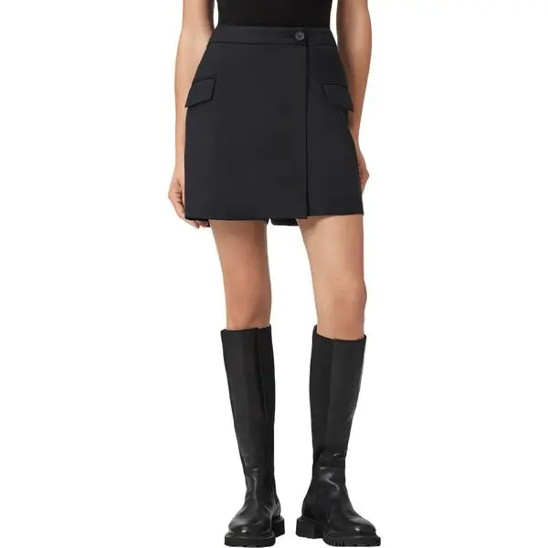 ALLSAINTS Mimmie Wrap Skort