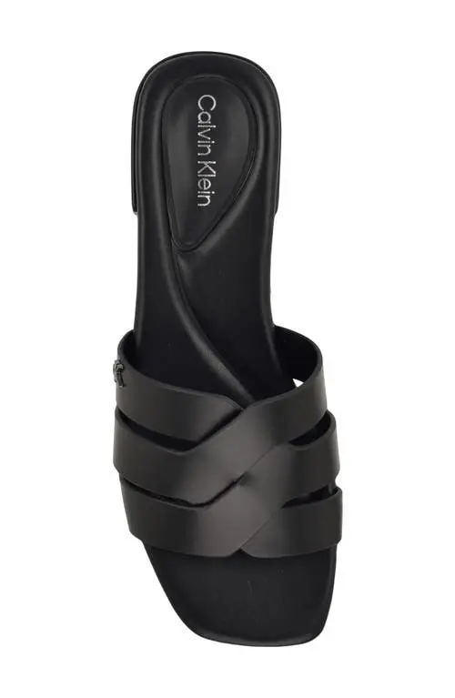 Calvin Klein Tisha Slide Sandal - Black