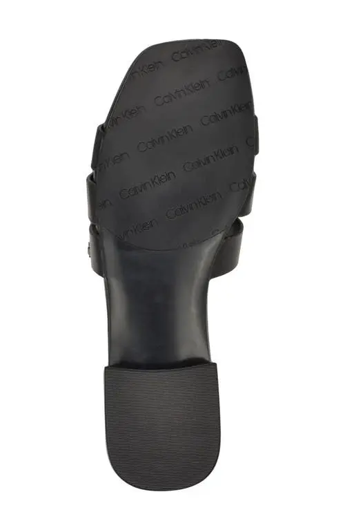 Calvin Klein Tisha Slide Sandal - Black