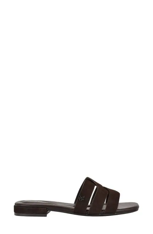 Calvin Klein Tisha Slide Sandal - Brown