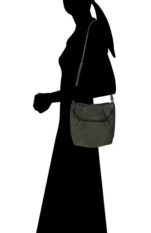 Vince Ava Leather Crossbody Bag - Herba