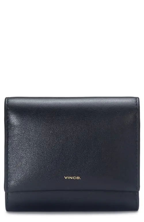 Vince Nappa Simple Trifold Wallet - Black