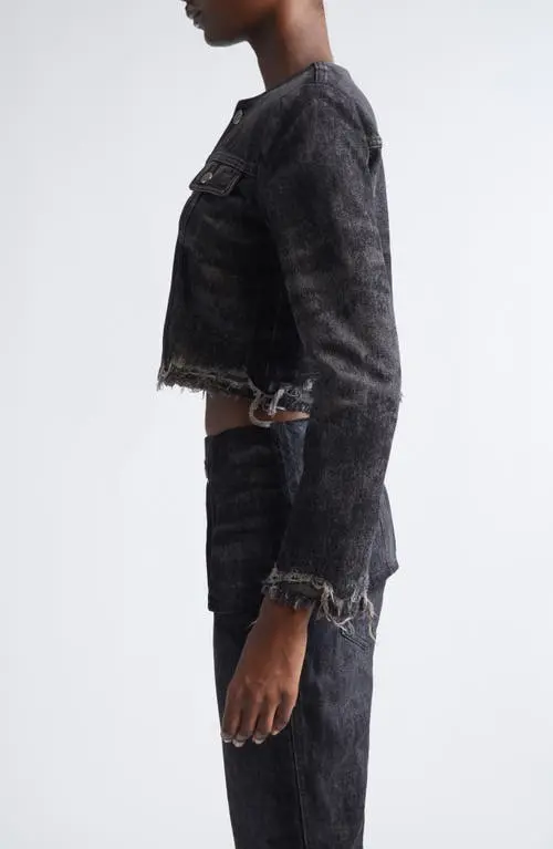 DIESEL® De-graffy-fsh Denim Trucker Jacket