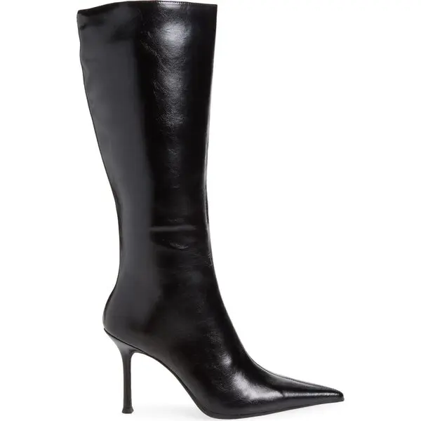 Jeffrey Campbell Darling Pointed Toe Boots - Black