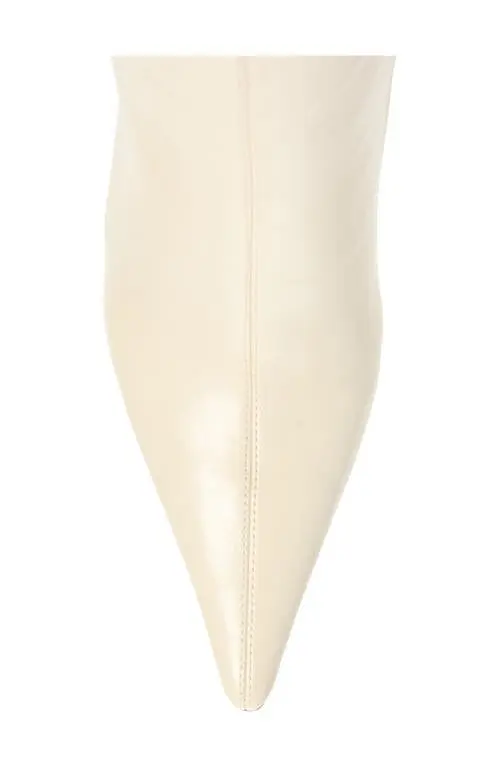 Jeffrey Campbell Darling Pointed Toe Boots - Ivory