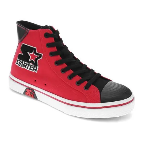 STARTER Tradition 71 Hi Sneakers - Red/black