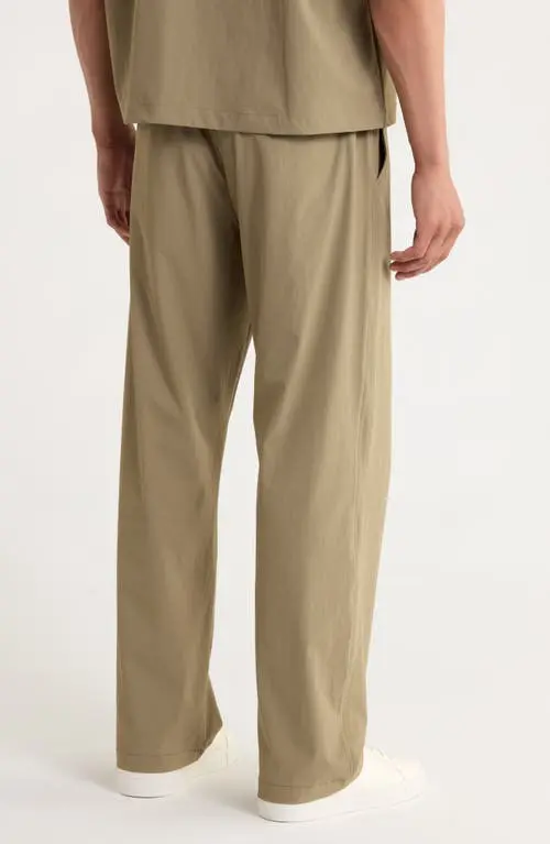 RIZORT Stretch Nylon Drawstring Pants - Olive