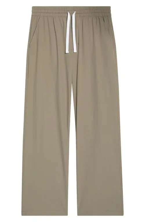 RIZORT Stretch Nylon Drawstring Pants - Olive