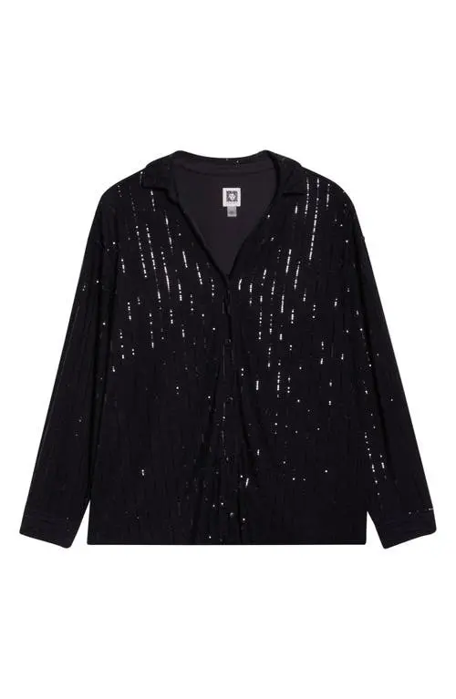 Anne Klein Sequin-embellished Tunic