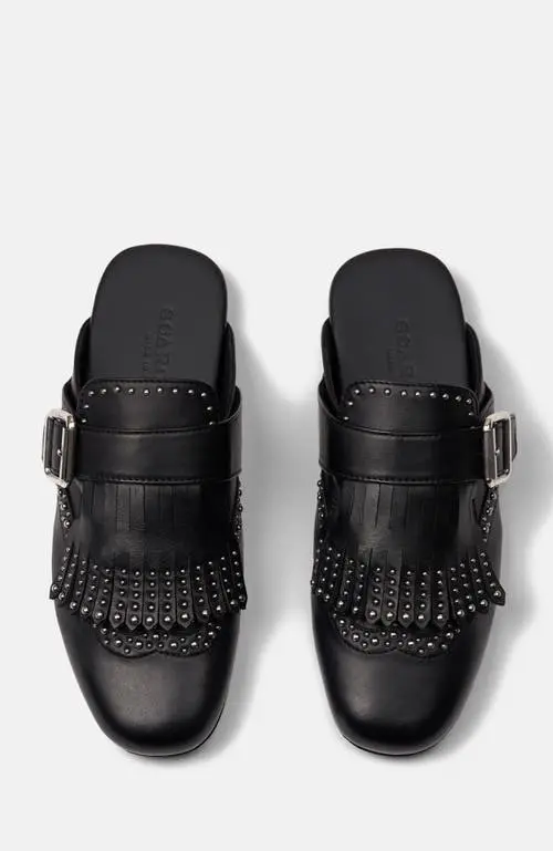 SCAROSSO Gaia Leather Mules