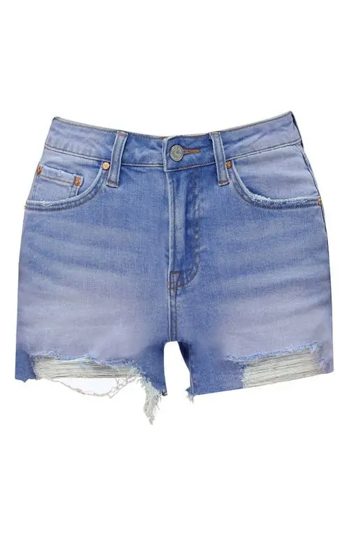 BAYEAS Mid-rise Denim Cutoff Shorts