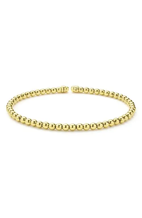 Lagos Caviar 18k Cuff Bracelet - Gold