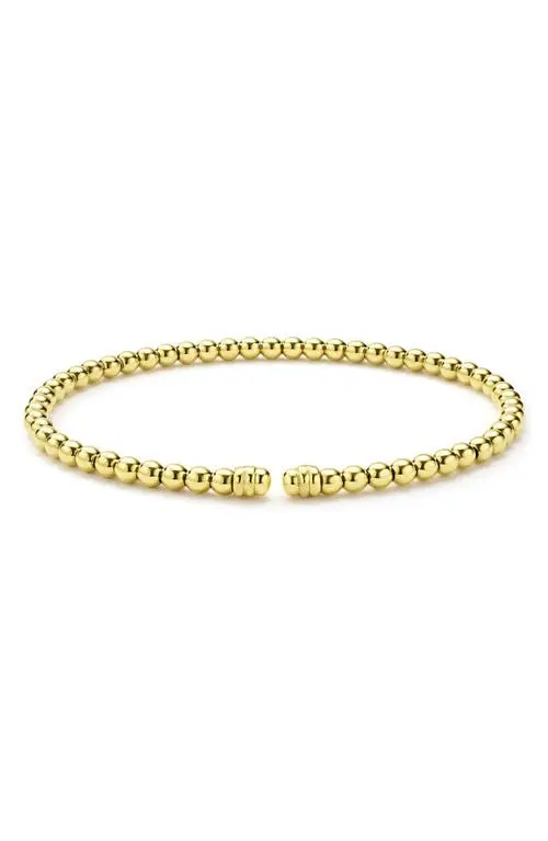 Lagos Caviar 18k Cuff Bracelet