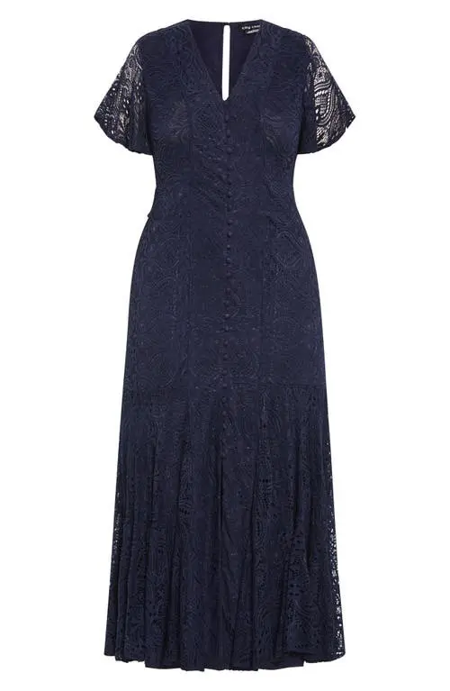 City Chic Margo Lace Maxi Dress