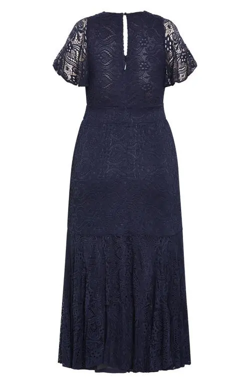 City Chic Margo Lace Maxi Dress