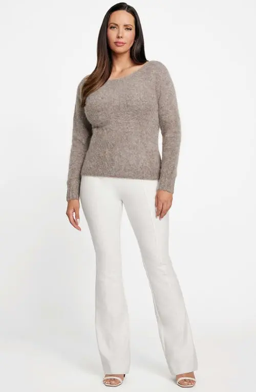 MARCIANO Agnes Fuzzy Alpaca Blend Sweater