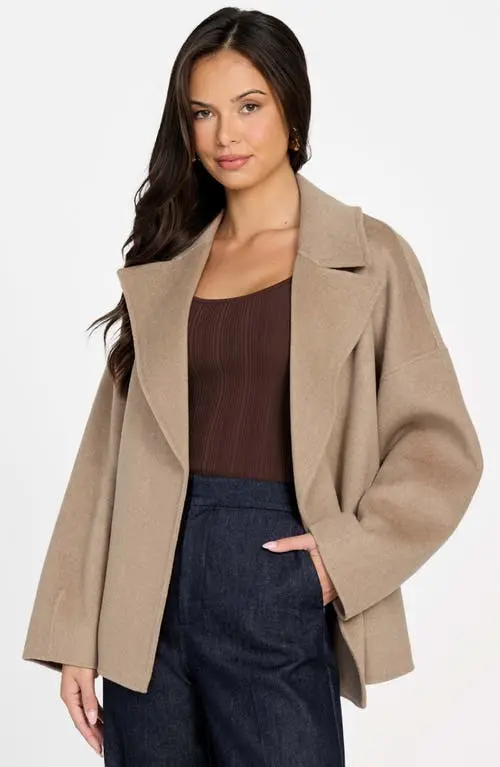 MARCIANO Ella Wool-blend Wrap Coat