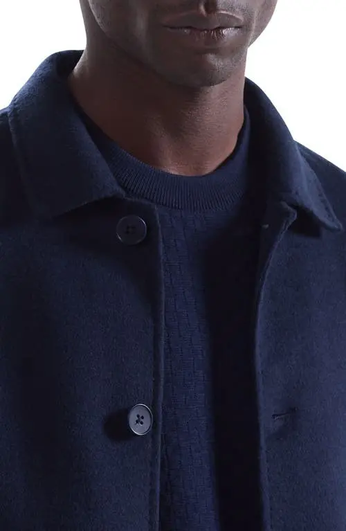 Bugatchi Felted Wool Blend Jacket - Navy