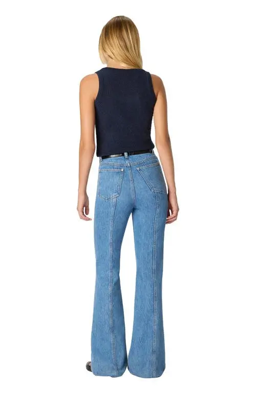 Missoni Cotton-blend Tank Top With Zigzag Pattern
