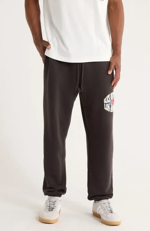 ELWOOD Slice Of Heaven Organic Cotton Sweatpants - Vintage Black