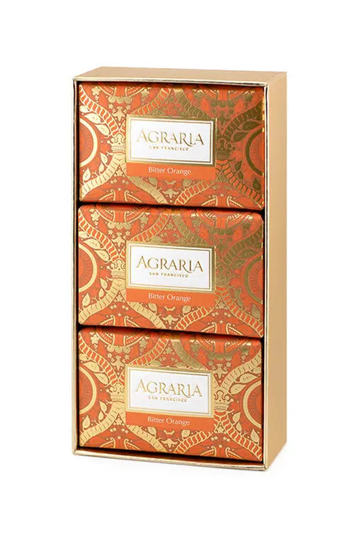 AGRARIA SAN FRANCISCO Luxury Bath Bar Collection - Bitter Orange