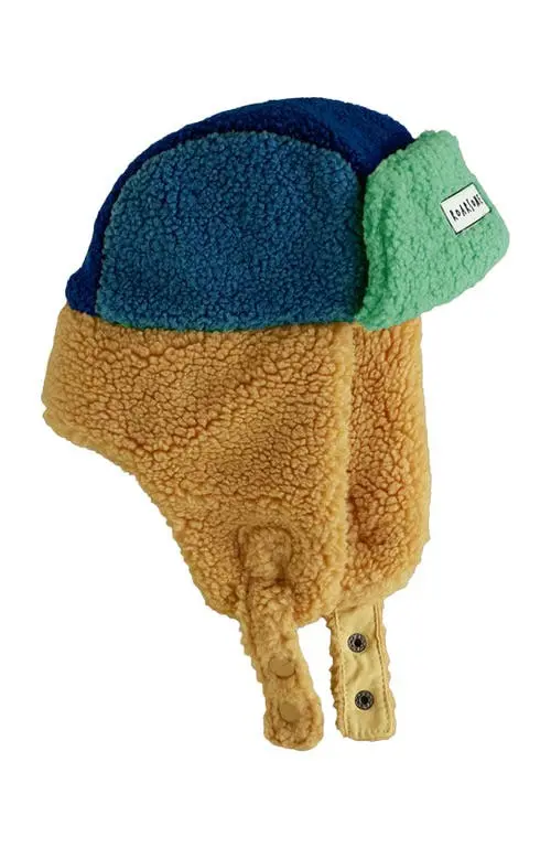 ROARSOME Fleece Trapper Hat - Blue