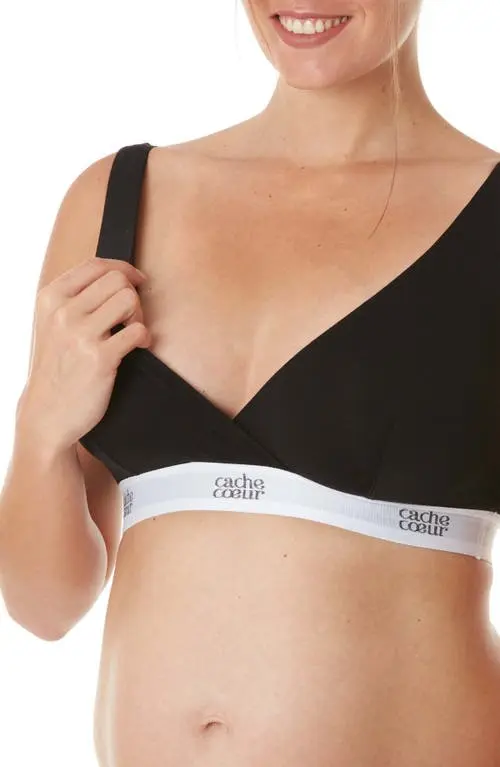 CACHE COEUR Life Maternity And Nursing Bra - Black