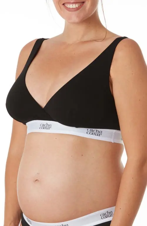 CACHE COEUR Life Maternity And Nursing Bra - Black