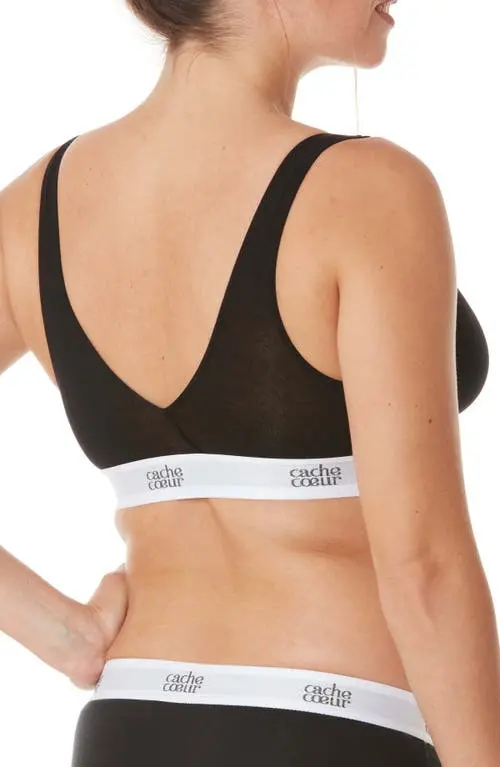 CACHE COEUR Life Maternity And Nursing Bra - Black