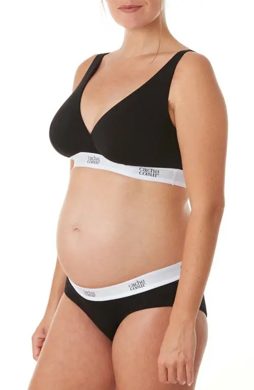 CACHE COEUR Life Maternity And Nursing Bra - Black