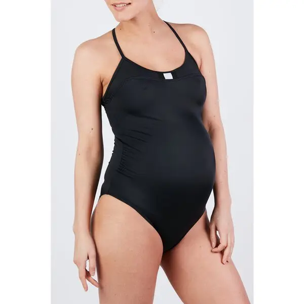 CACHE COEUR Roxana Maternity Swimsuit - Black