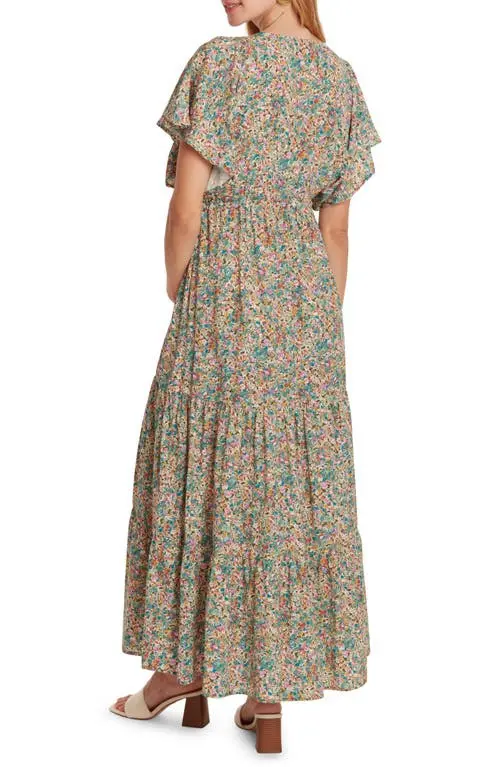 CACHE COEUR Victoria Maternity And Nursing Maxi Dress