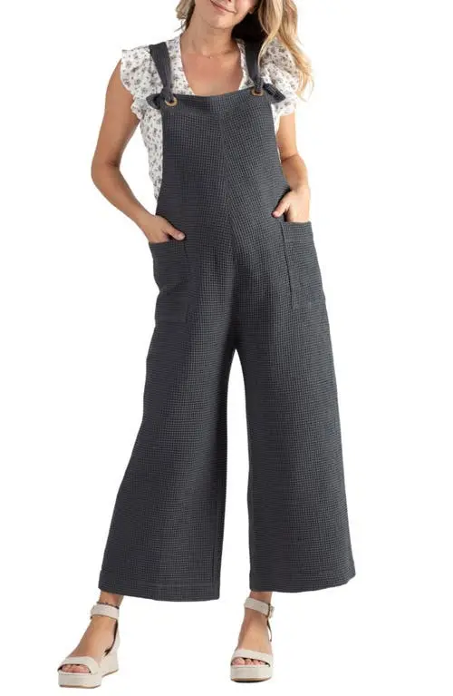 CACHE COEUR Maternity And Nursing Overalls Maya - Anthracite