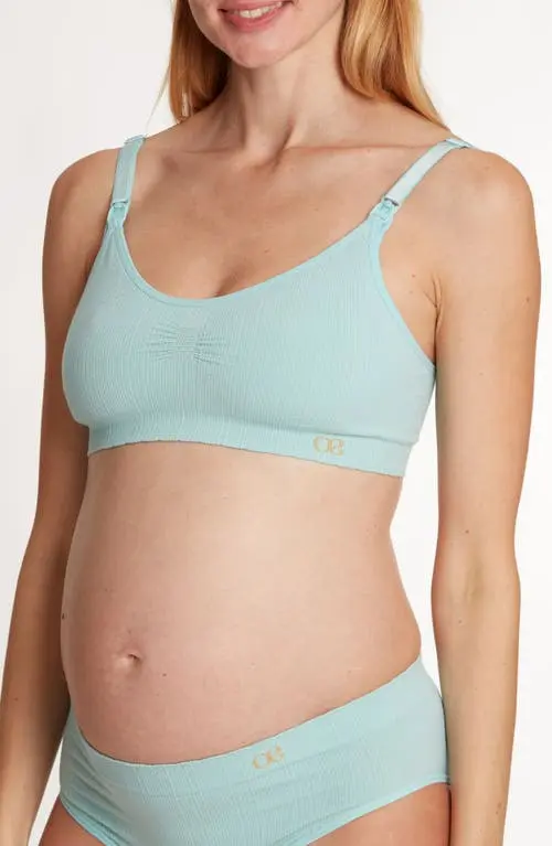 CACHE COEUR Zoé Seamless Maternity And Nursing Bra - Water Green