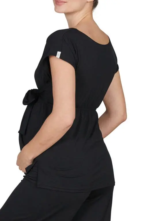 CACHE COEUR Origin Maternity And Nursing Tunic - Black