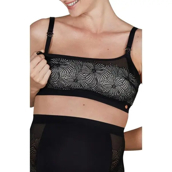 CACHE COEUR Dahlia Underwired Maternity And Nursing Bra - Black