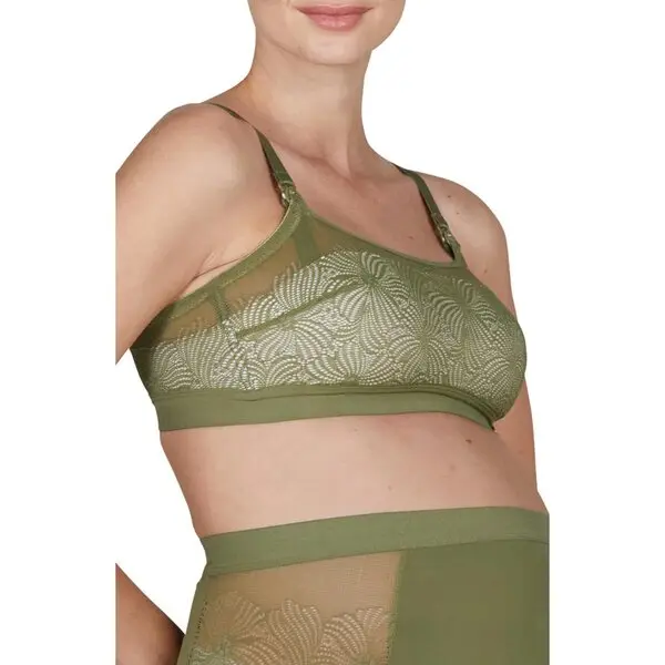 CACHE COEUR Dahlia Underwired Maternity And Nursing Bra - Khaki