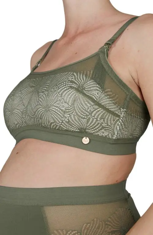 CACHE COEUR Dahlia Underwired Maternity And Nursing Bra - Khaki