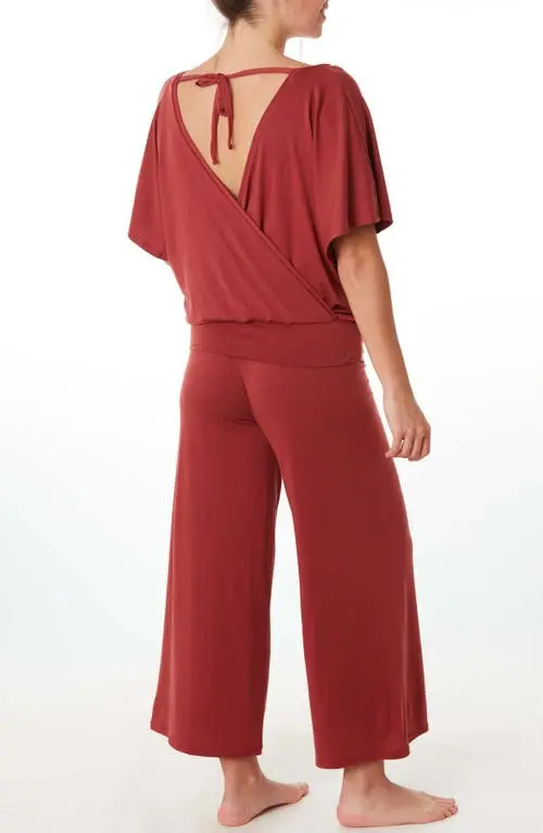 CACHE COEUR Origin 7/8th Maternity Pants - Terracotta